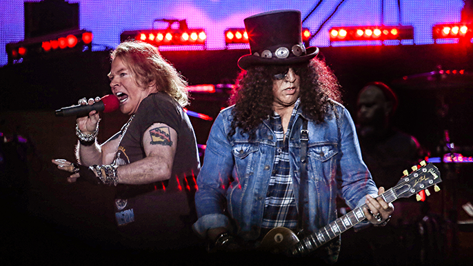 Guns N’ Roses Play Unreleased Song During Sound Check – KSAN-FM