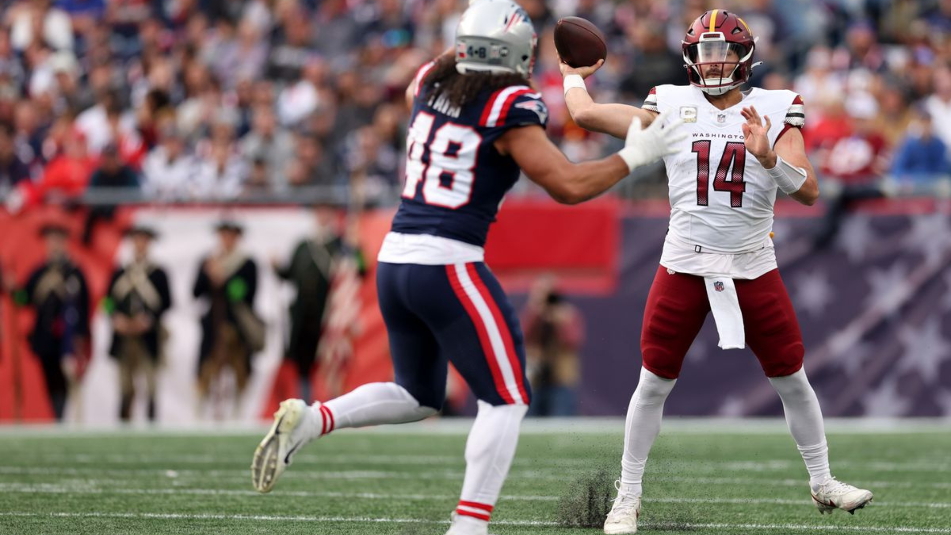 Recapping Commanders Win in Foxborough