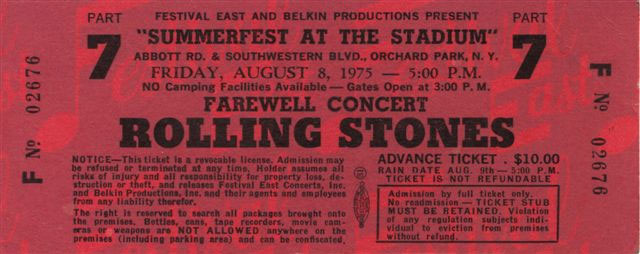 40 Years Ago: The Stones @ Rich Stadium | WGRF-FM